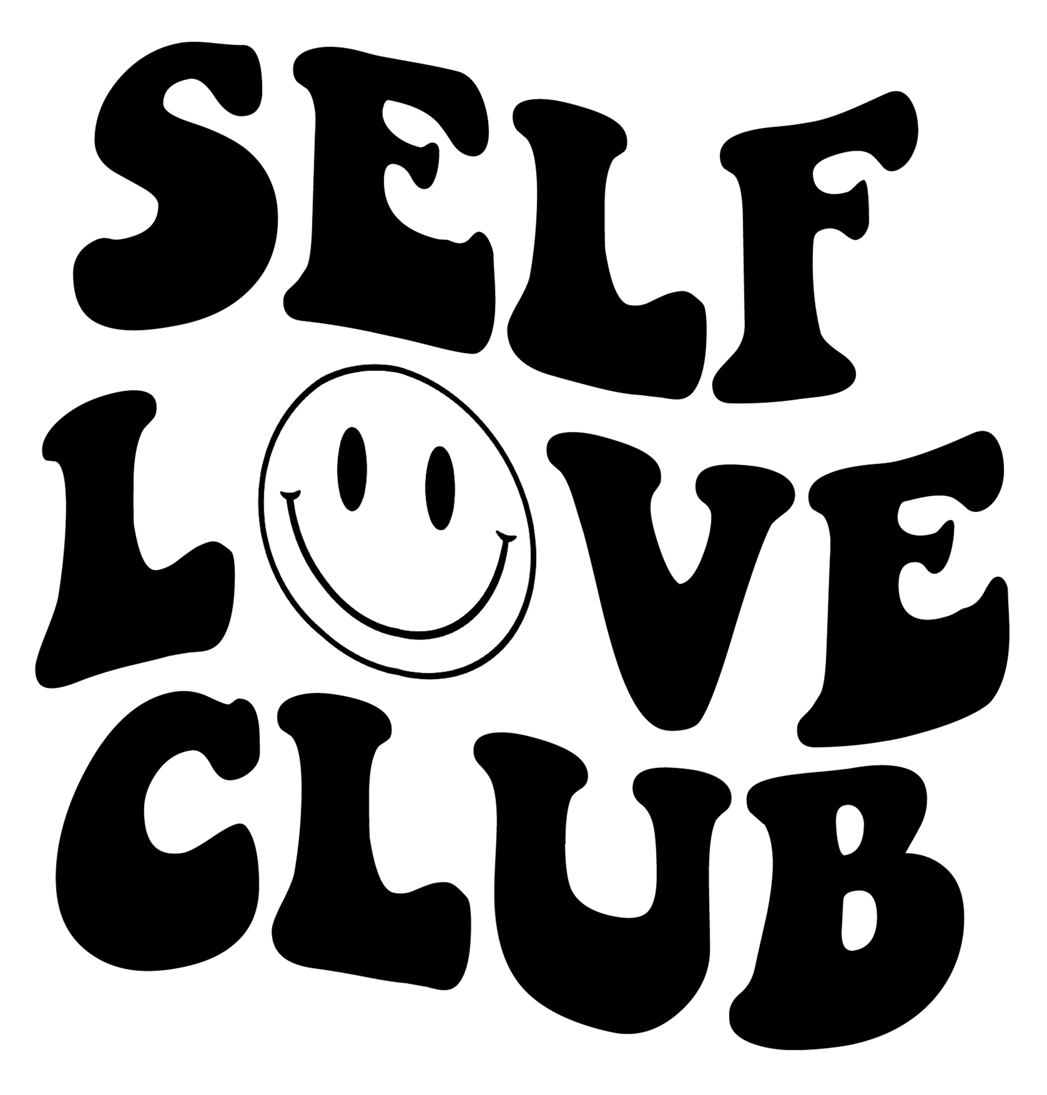 Self Love Smiley | Heat Transfer